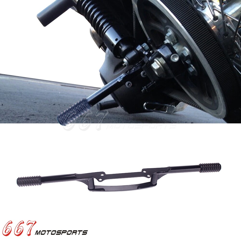 Rear Highway Peg Crash Bar For Harley Dyna Street Bob FXDB FXDL FXDF ...