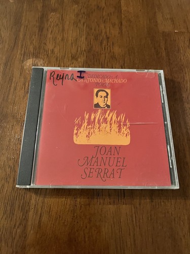 JOAN MANUEL SERRAT "Dedicado a Antonio Machado" 1996 (RCA/COLOMBIA) | eBay