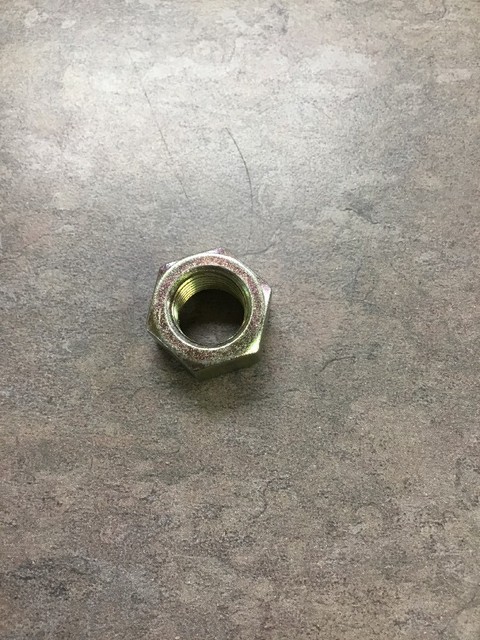 4 Genuine (new) John Deere Mower Blade Lock Nut ( Part# M156416 ) X300 ...