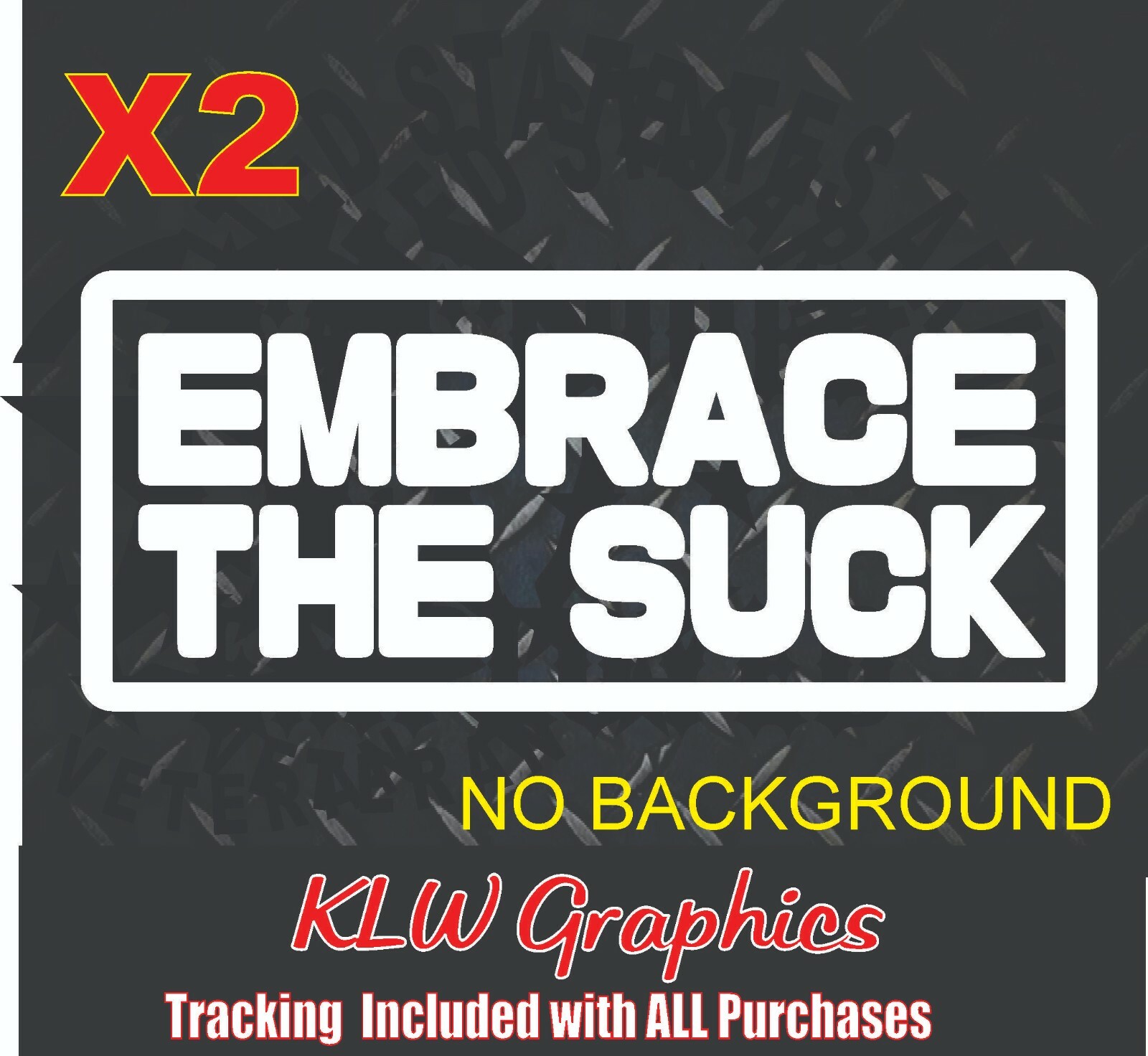 Embrace The Suck Decal Sticker Car Turbo Diesel Truck 6.7L 6.6L Crew ...