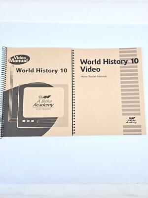 Abeka Academy World History 10 Video Manual Home Teacher Materials | eBay