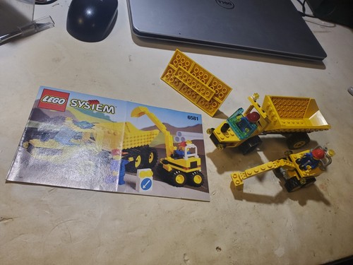 6581 LEGO Town Dig 'N' Dump truck construction city w/ Manual and BONUS ...