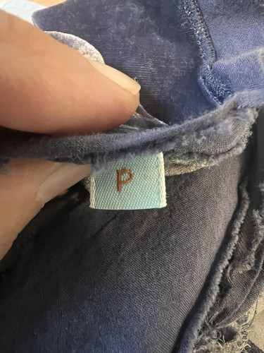 Anthropologie Aquarius Periwinkle Blue Velvet Top Size Petite X-Small ...