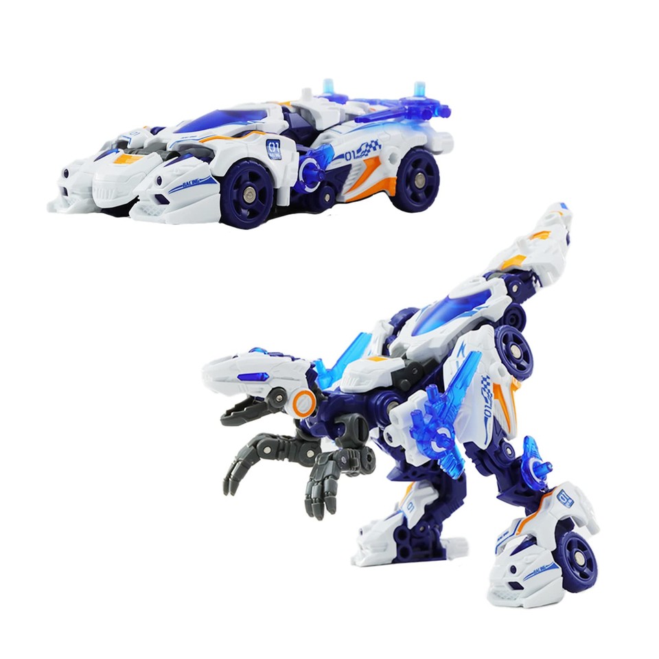 BEASTBOX 52TOYS BD-01 BEASTDRIVE Wheel Raptor Transformation Toy Cube ...