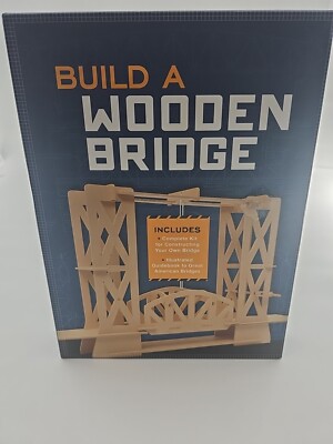 Wooden Truss Bridge Kit – STEM Bridge Kit Complete with Instructions | eBay