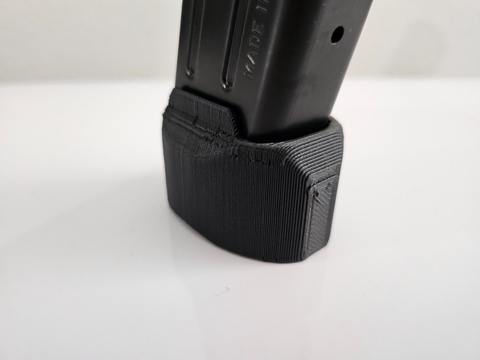 Sig Sauer P320 +0 Extended Base Plate CW Horseshoe Style Magwell ...