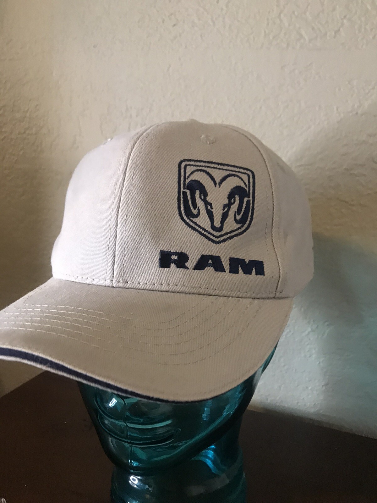 Ram Trucks Hat Cream Color Big Horn Logo Dodge Diesel… - Gem