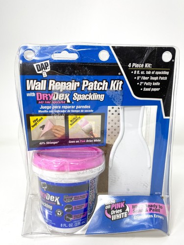 DAP 12345 Wall Repair Patch Kit White 0.5 pt 70798123458 | eBay