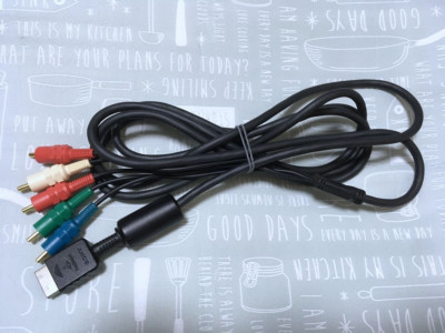OFFICIAL GENUINE SONY PLAYSTATION PS COMPONENT AV CABLE SCPH-10100 | eBay