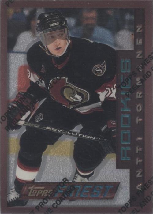 1995-96 Topps Finest - Antti Tormanen #118 (RC) for sale online | eBay