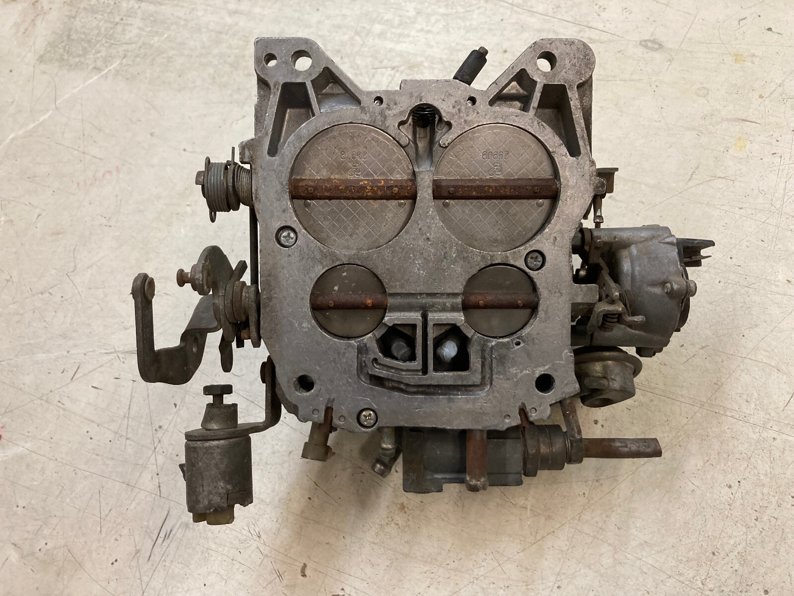 Rochester Four Barrel Quadrajet Carburetor 17081204 for 1981-90 Chevy ...