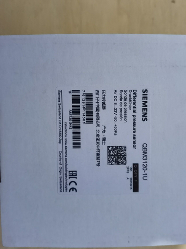 1PC New Siemens QBM3120-1U QBM31201U Difference Pressure Sensor In Box ...