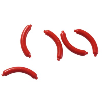 5 NEW LEGO Hot Dog / Sausage Red | eBay