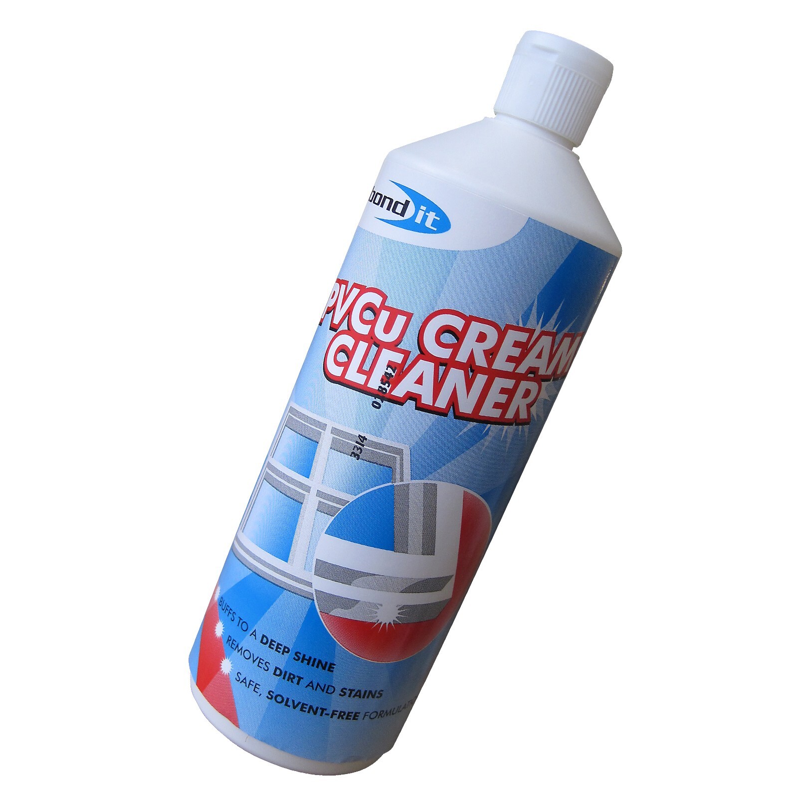 uPVC Window Frame Cleaner Plastic PVC Door Conservatory Cream Cleaning ...