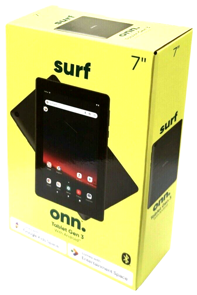 ONN. Surf 7" Tablet Gen 3 (2022) 32GB Quad-Core 2MP Camera Wi-Fi ...