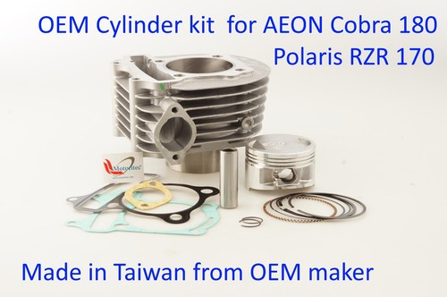 New OEM Cylinder kit 61mm for Polaris RZR 170 RZR170 EFI Aeon Cobra 18 ...