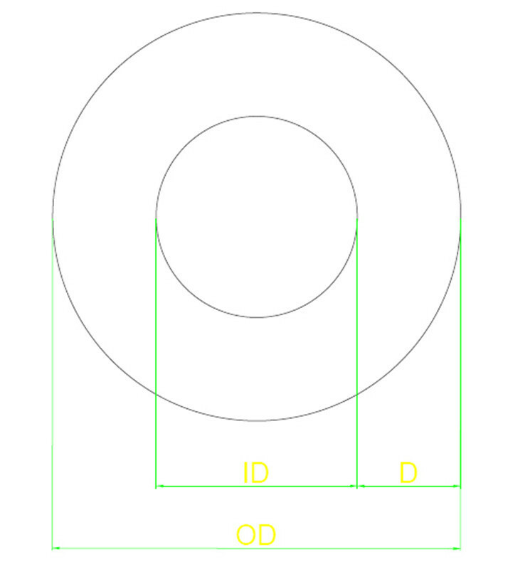 US SHIP 2" inch ID Mandrel Bend Donut Mild Steel Exhaust Intake Pipe ...