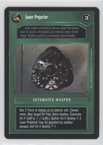 1995 Star Wars CCG: Premiere Laser Projector 8d2 | eBay