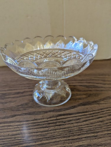 Cape Cod "Hamilton" No. 64 Flint Glass Compote c.1860s | eBay