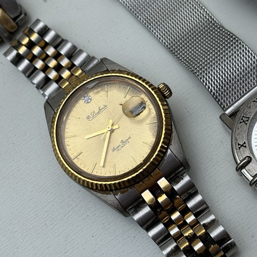 Untested Vintage Men’s Watch Lot Quartz - Fossil Sharp Relic Pocket ...