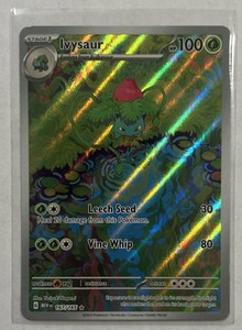 Ivysaur 2023 Scarlet & Violet: 151 #167/165 Illustration Rare Price ...