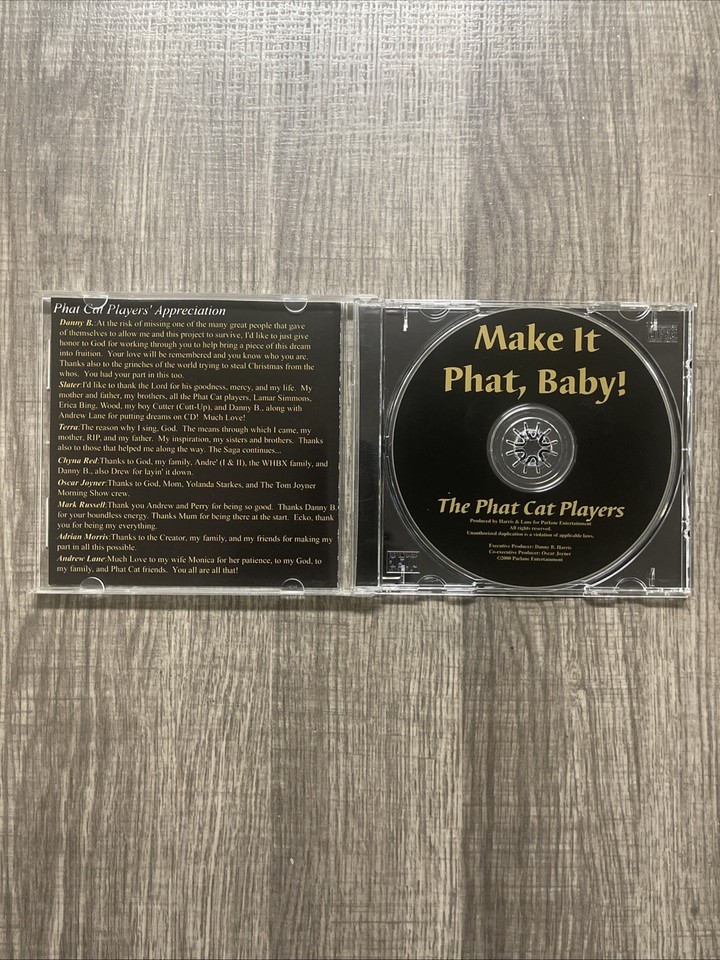 The Phat Cat Players - Make It Phat, Baby! Audio Compact Disc (2000) | eBay