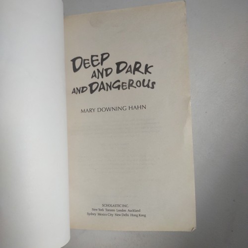 Mary Downing Hahn NEW Ghost of Cruchfield- Deep Dark Dangerous-Lovely ...