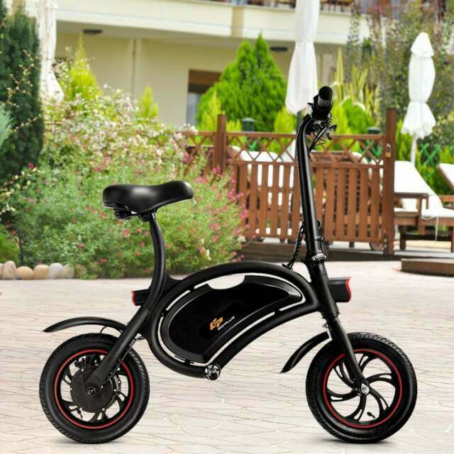 GoPlus SP36264 12" 36V Folding Electric Bike - Black for sale online | eBay