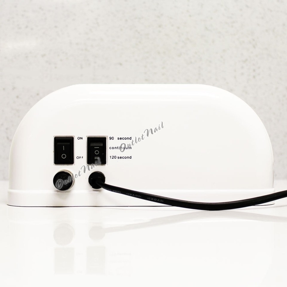 GEL MANICURE STARTER GIFT KIT: 3 CND Shellac Colors + Base Top + 36W UV ...