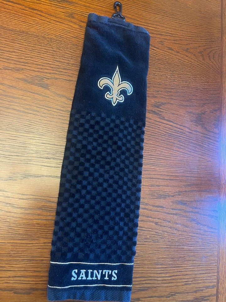 New Orleans Saints Golf / Tailgate Towel NFL Football Hook Clip Rag | eBay