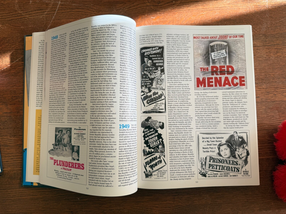 Jack Mathis, Republic Confidential Vol. 1: The Studio; History of Movie ...