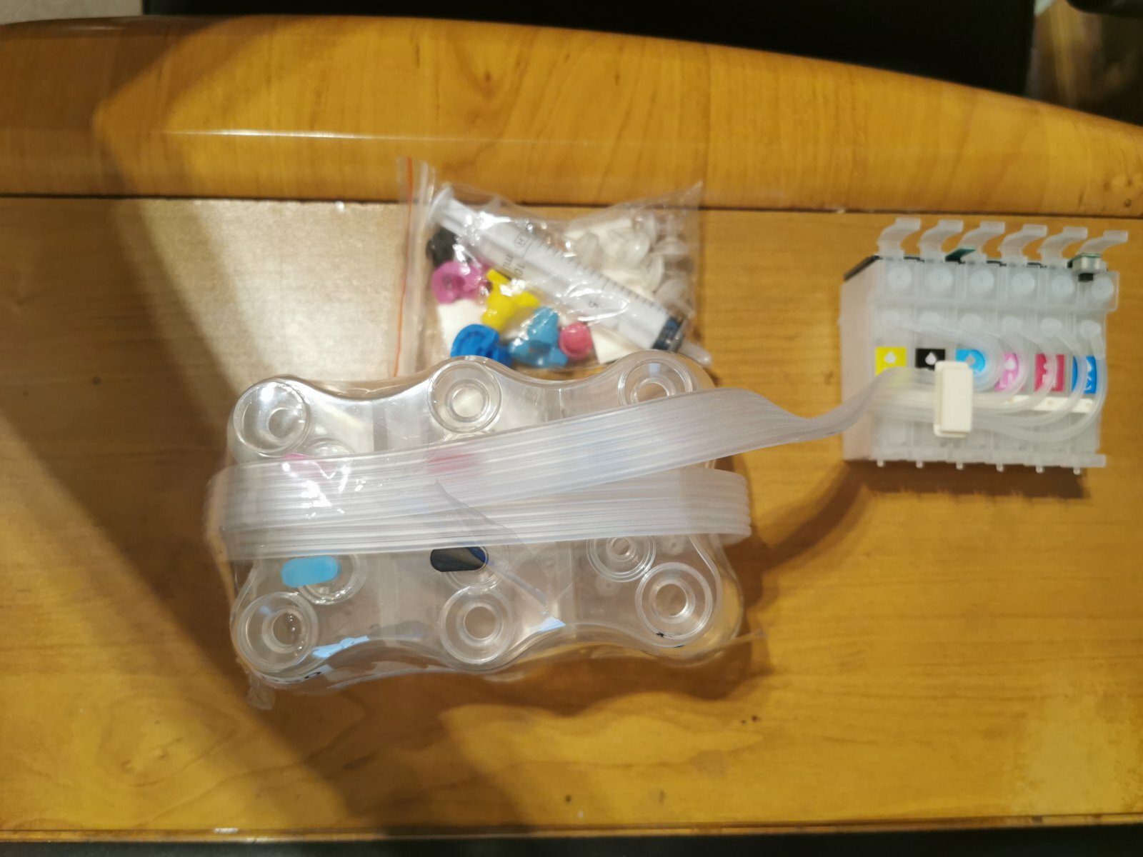 CISS CIS Continuous Ink System For Epson P50 R285 R265 RX585 Printer ...