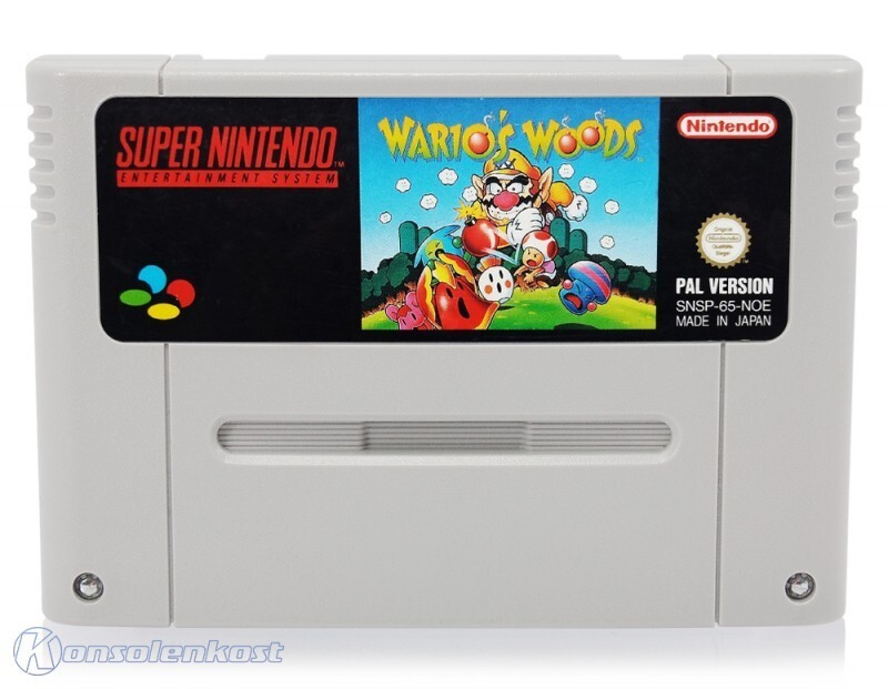 Nintendo SNES Spiel - Wario's Woods mit OVP | eBay UK