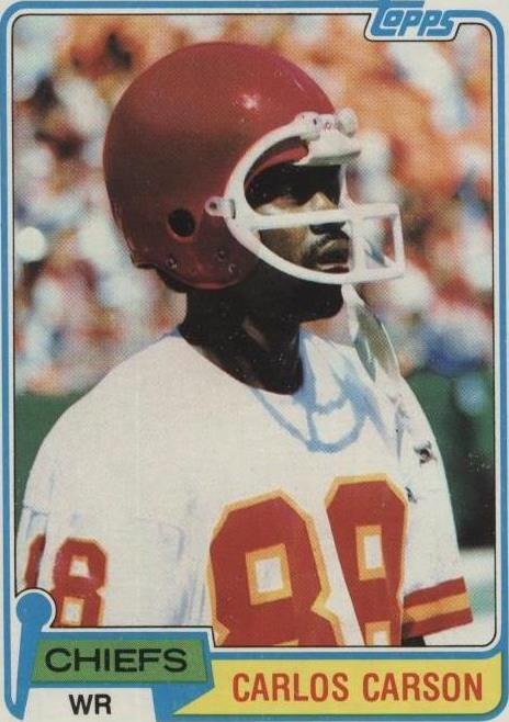 1981 Topps Carlos Carson #467 for sale | eBay