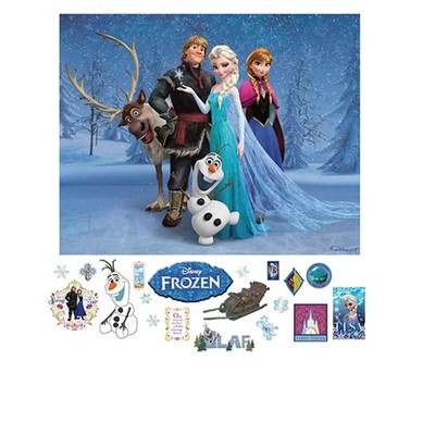 DISNEY FROZEN FATHEAD DECAL PLUS ACCESSORIES FULL WALL SIZE | eBay