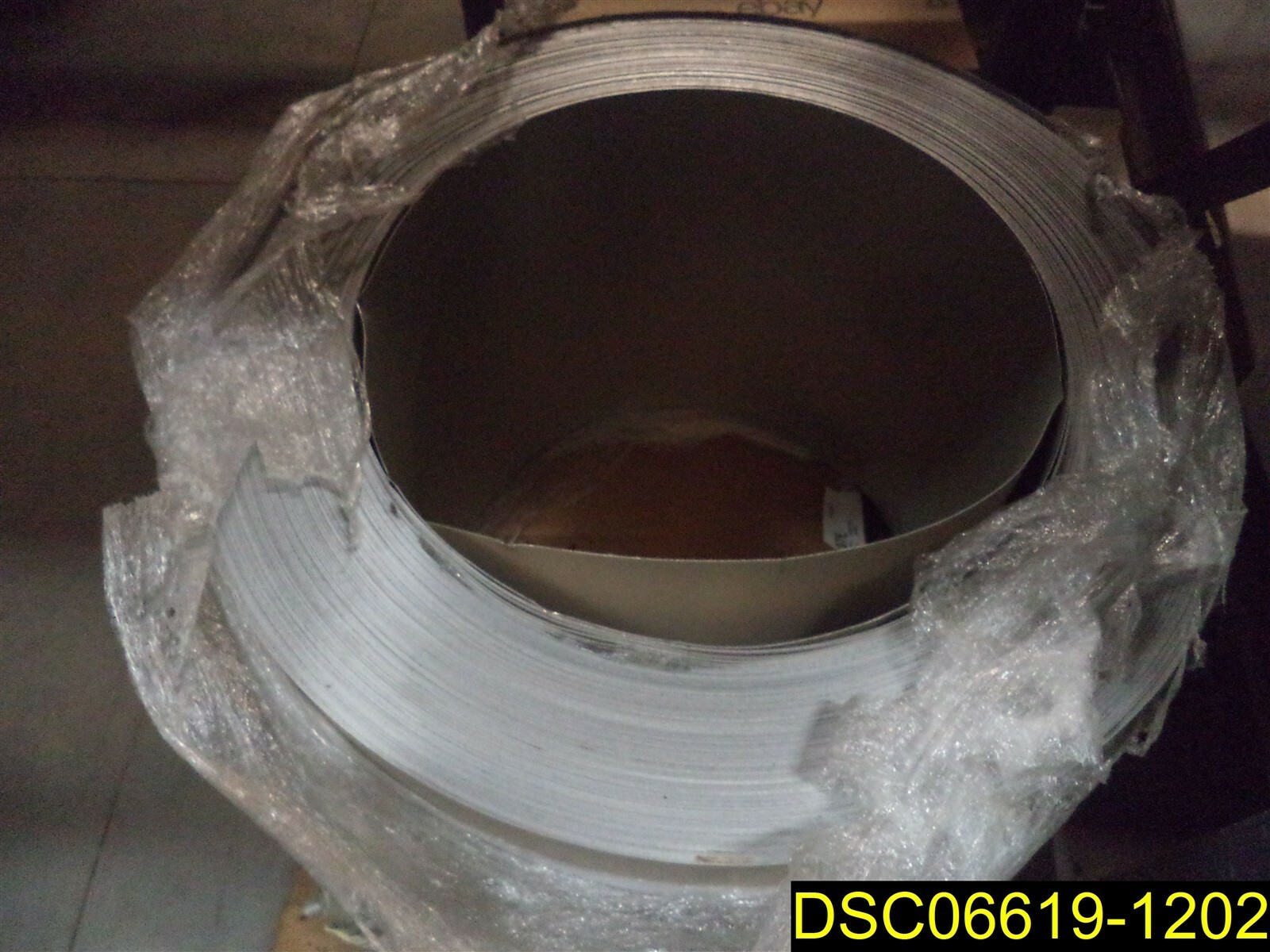 Slight edge Damage: 2 Rolls (700 lb tot) Wicker .027" x 15" Aluminum ...