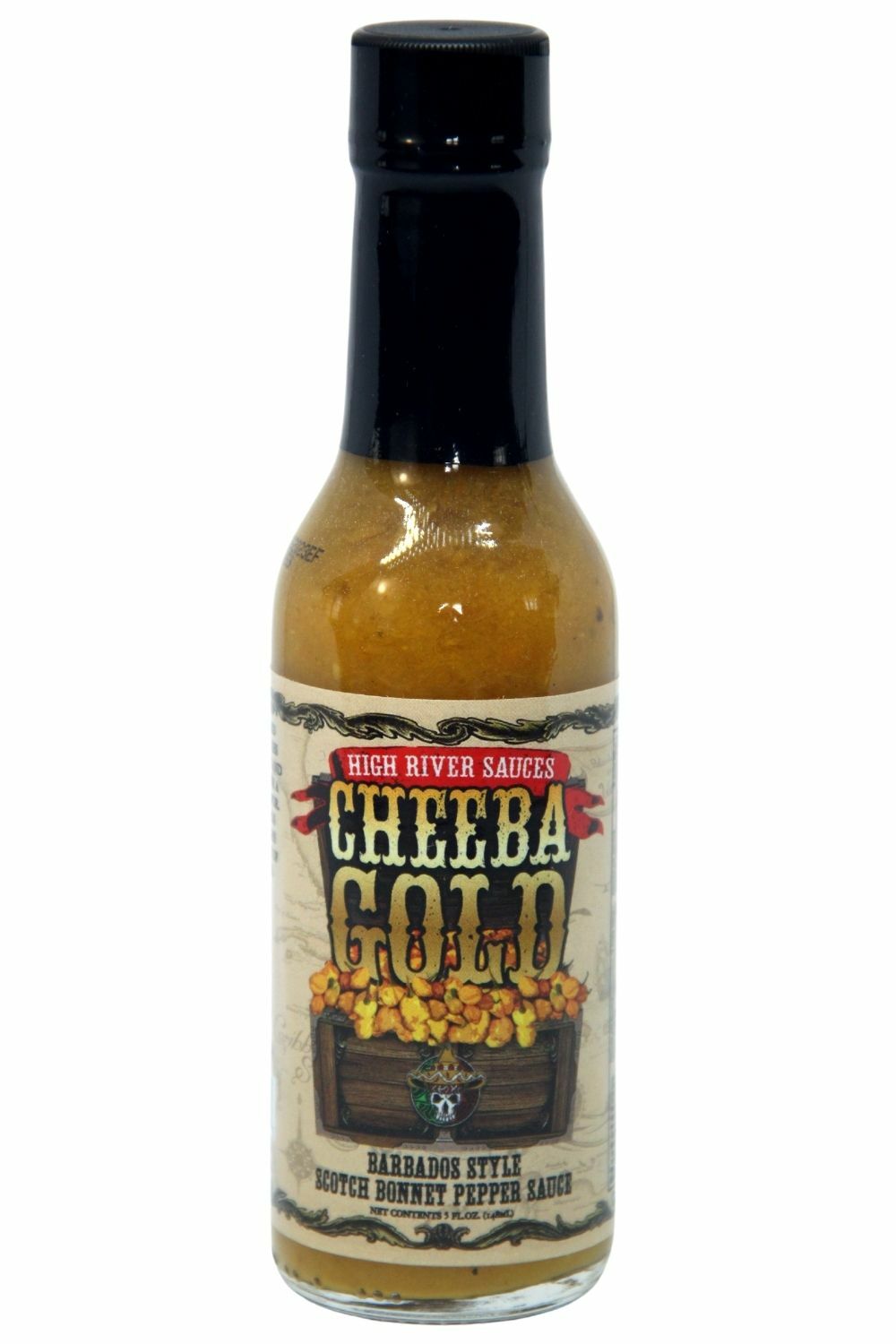 High River Sauces Cheeba Gold Barbados Style Scotch Bonnet Sauce 148ml ...