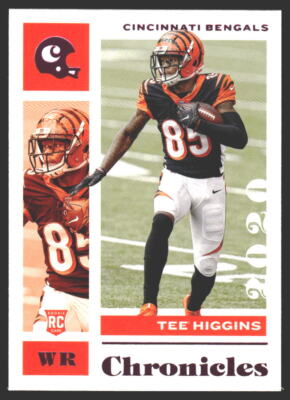 Tee Higgins #21 2020 Panini Chronicles Pink Cincinnati Bengals | eBay