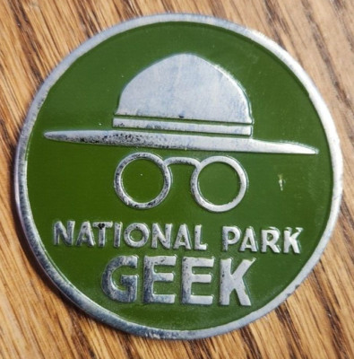 National Parks Geek 2" Metal Coin Refrigerator Magnet Green Silver | eBay