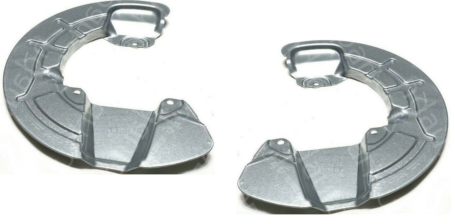 2x Front L/R Brake Disc Dust Cover Back Plate Shield For Volvo 850 C70 ...