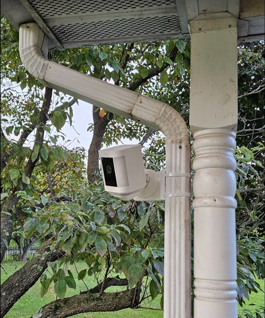 easy mount for SpotLight Cam Plus & Pro 45 degree Left gutter mount | eBay