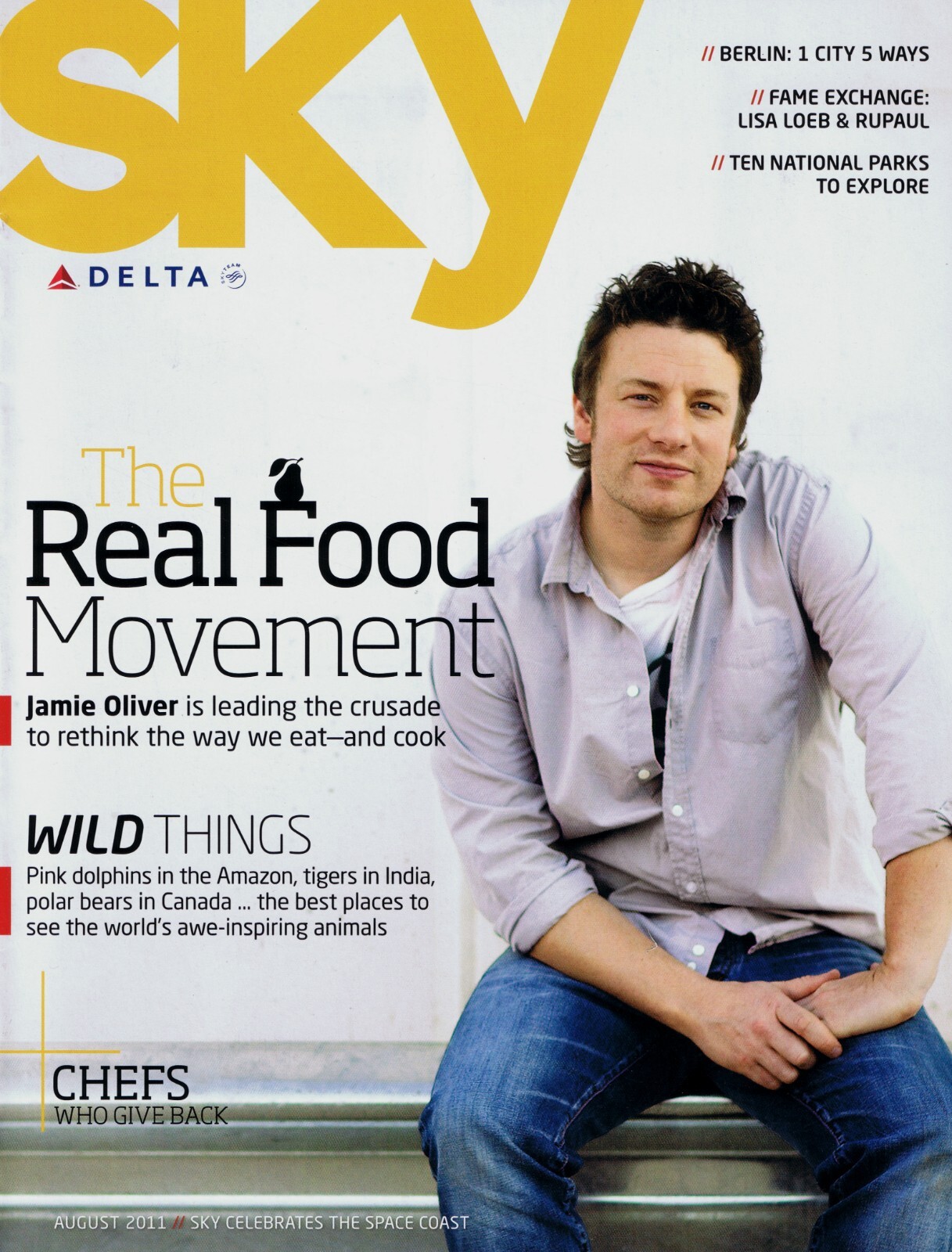 Delta Air Lines Delta Airlines Sky Inflight Magazine August 2011 = | eBay