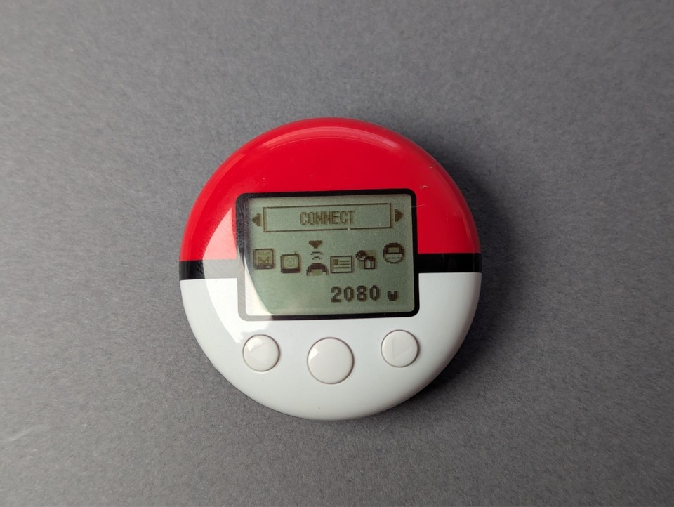 Pokewalker Pedometer Nintendo DS Pokemon HeartGold SoulSilver Accessory ...