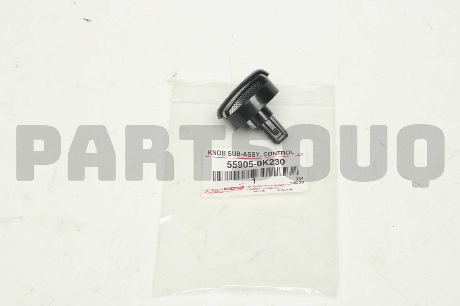 559050K230 Genuine Toyota KNOB SUB-ASSY, CONTR 55905-0K230 | eBay