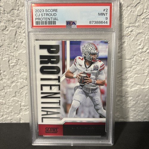 CJ Stroud 2023 Panini Score Protential #2 (RC) Rookie Card Houston ...