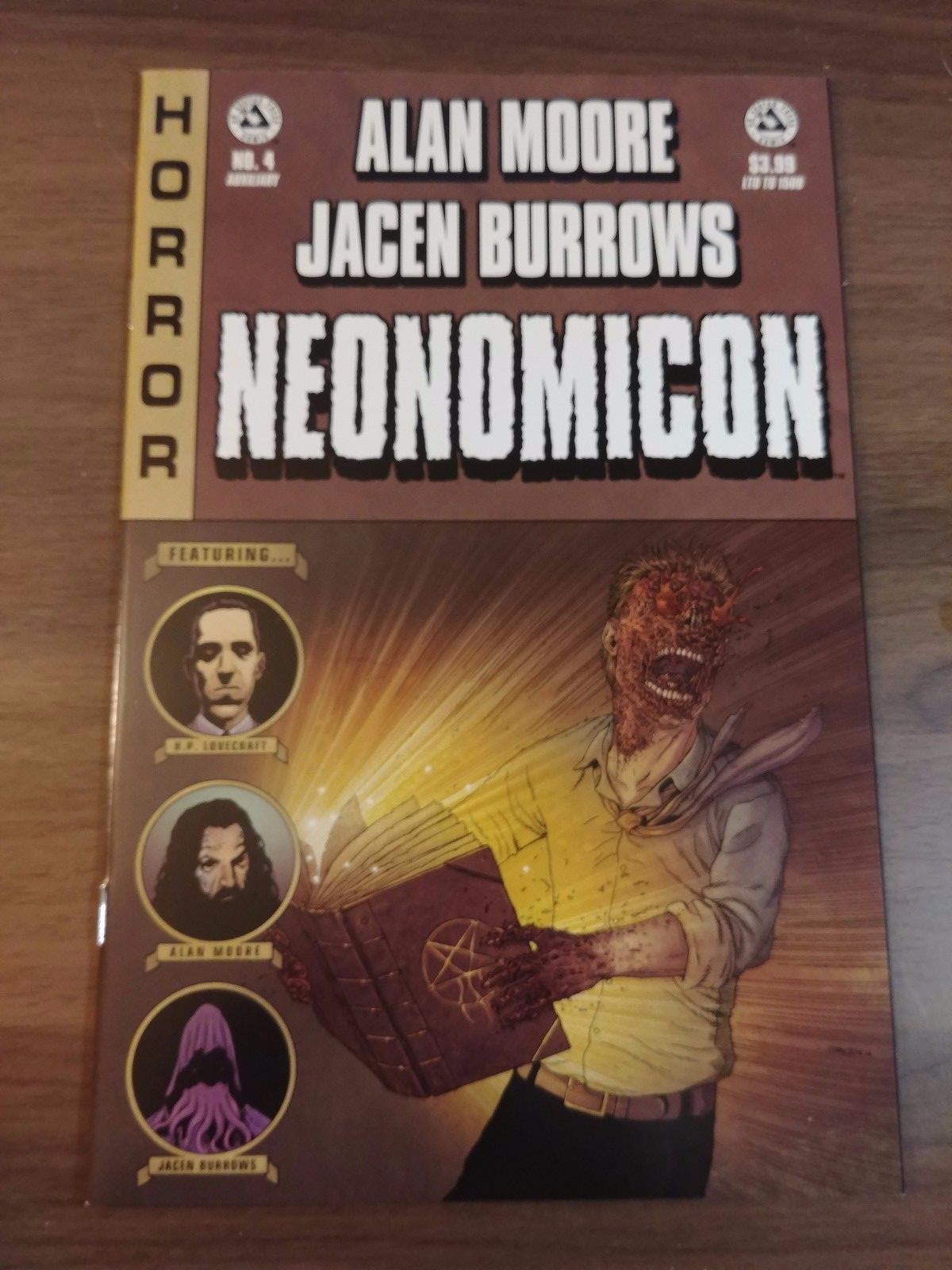 Alan Moore's Neonomicon #4 Auxliary Variant Avatar Press Jacen Burrows ...