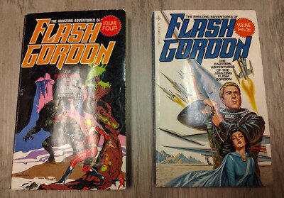 The Amazing Adventures of Flash Gordon Volumes #4, #5 - Grosset ...