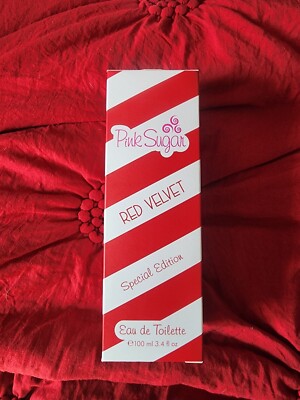 PINK SUGAR Red Velvet PERFUME 3.4 OZ 100 ML EAU DE TOILETTE SPRAY | eBay