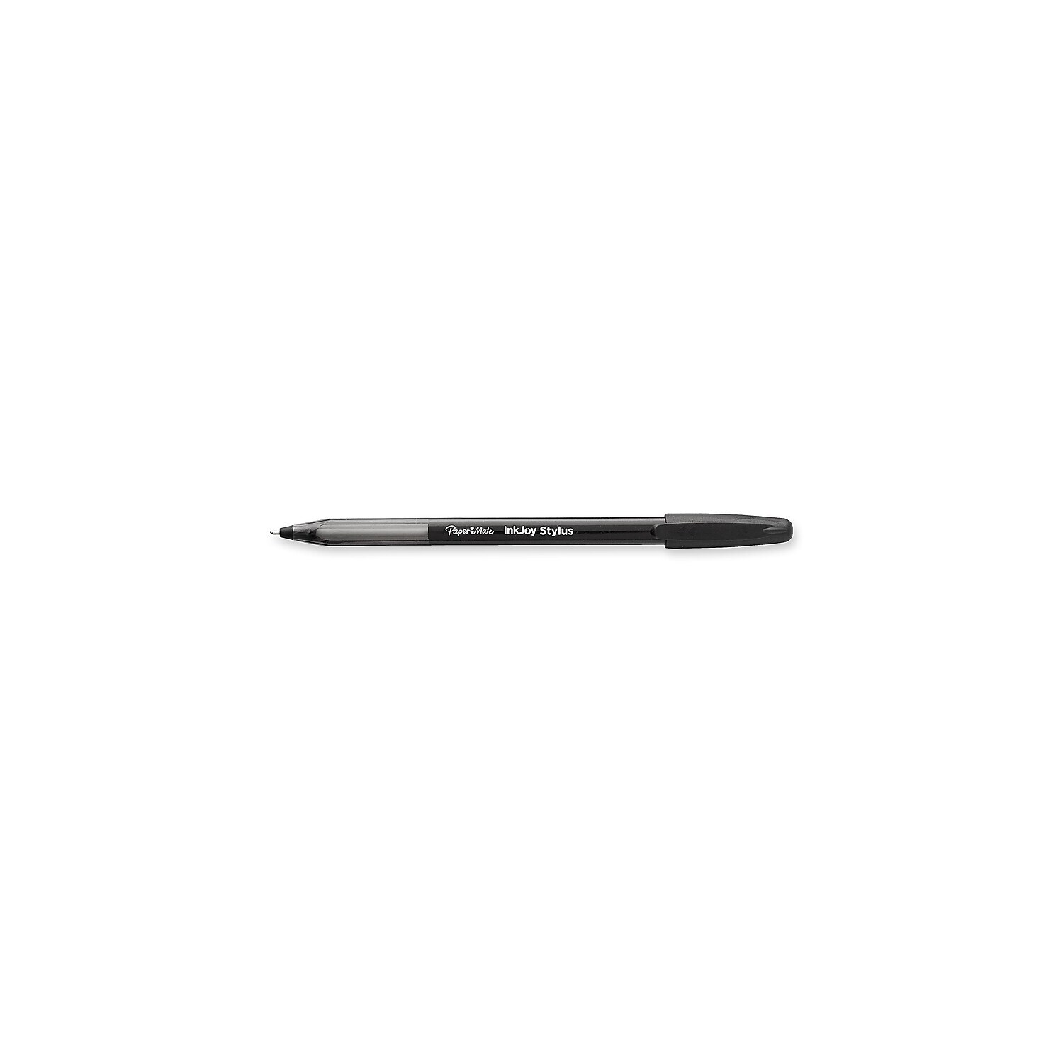 Paper Mate InkJoy 100 Stick Stylus Ballpoint Pens 1mm Black Dozen ...