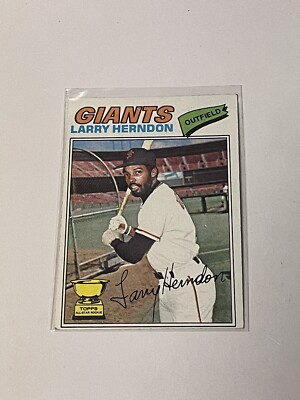 1977 Topps #397 Larry Herndon **028592 | eBay
